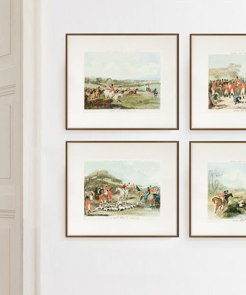Vintage Fox Hunting Prints | Set of Four – Hart Equestrian