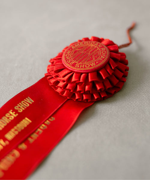 Vintage American Royal Red Horse Show Ribbon – Hart Equestrian